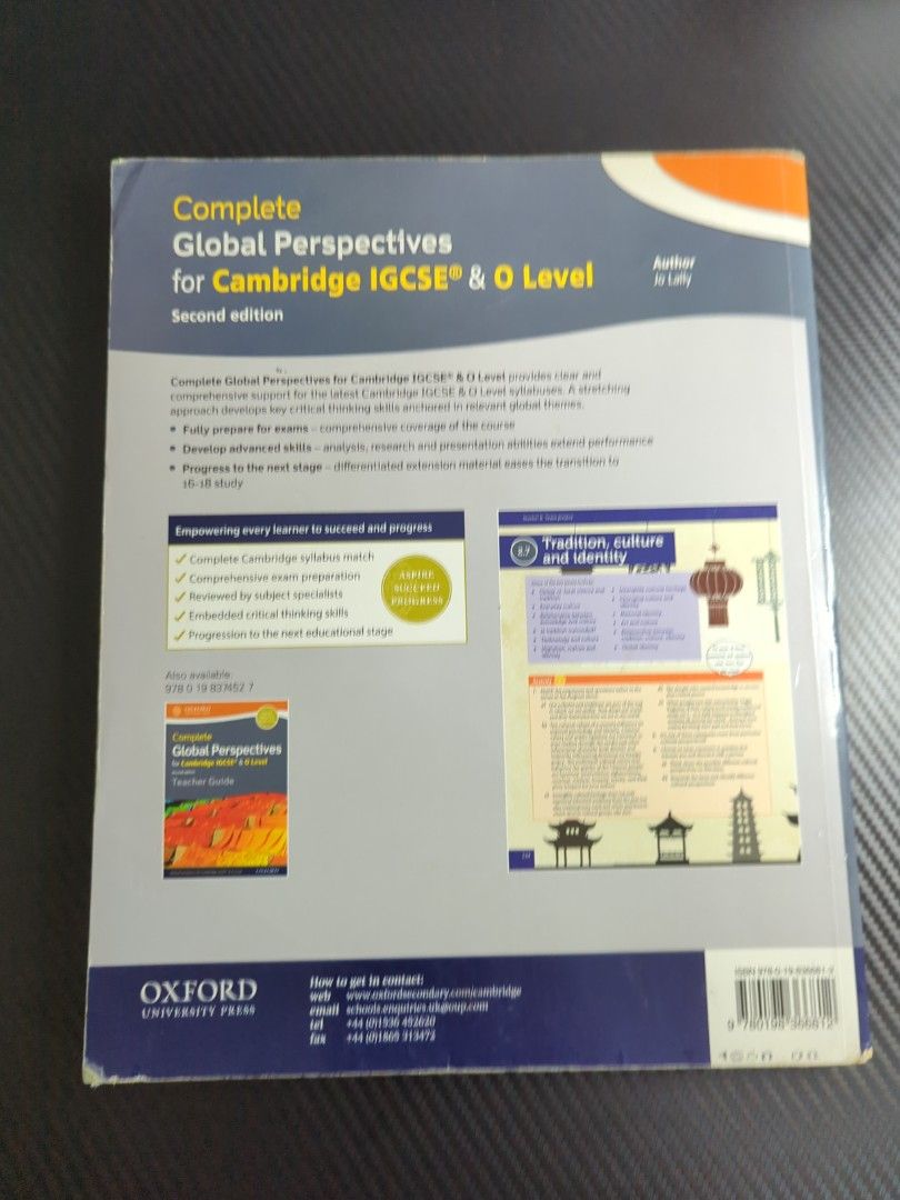 Global Perspectives Textbook for IGCSE & O Level, Hobbies & Toys, Books ... Global Perspectives Textbook for IGCSE & O Level, Hobbies & Toys, Books ...