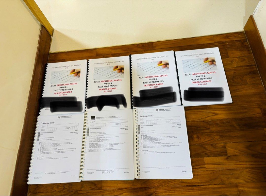 IGCSe additional maths past papers, Hobbies & Toys, Books & Magazines ...