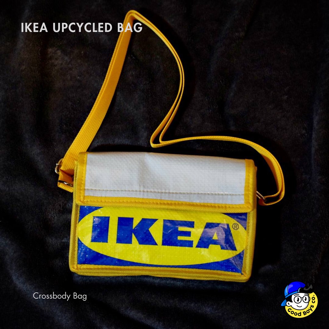 ikea upcycled bags, Men's Fashion, Bags, Sling Bags on Carousell