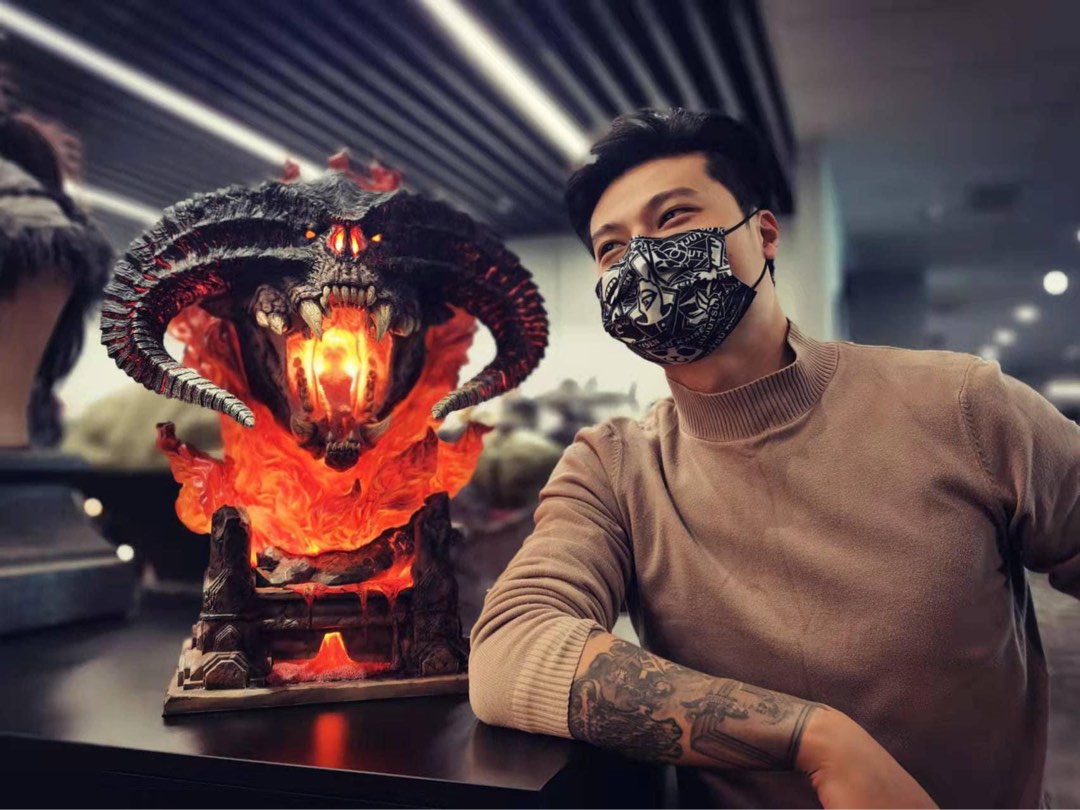 IN STOCK‼️ONE PIECE ONLY‼️Queen Studios Balrog Bust Cinta Edition. 399 ...