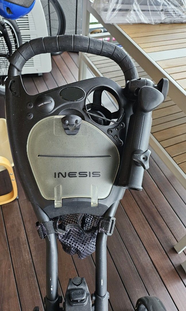 Inesis 3 wheel golf trolley, Sports Equipment, Other Sports Equipment ...