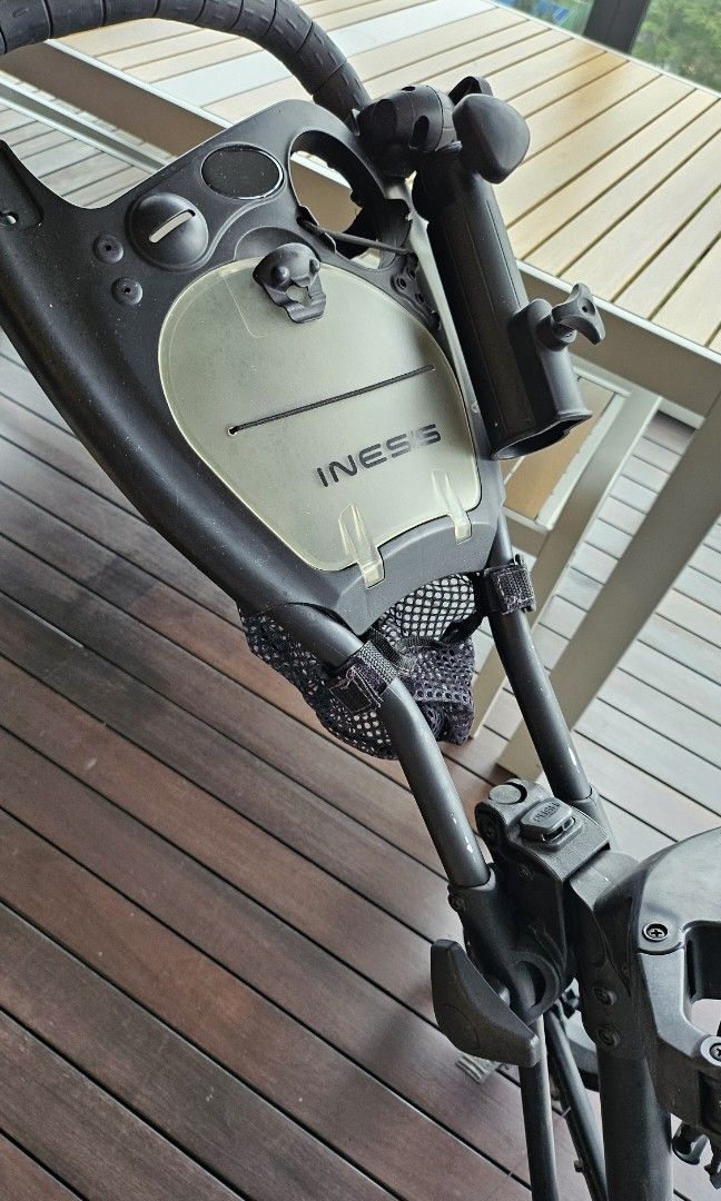 Inesis 3 wheel golf trolley, Sports Equipment, Other Sports Equipment ...