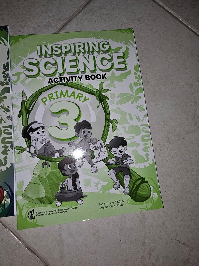 Inspiring Science P3 Textbook/Activity Book, Hobbies & Toys, Books ...