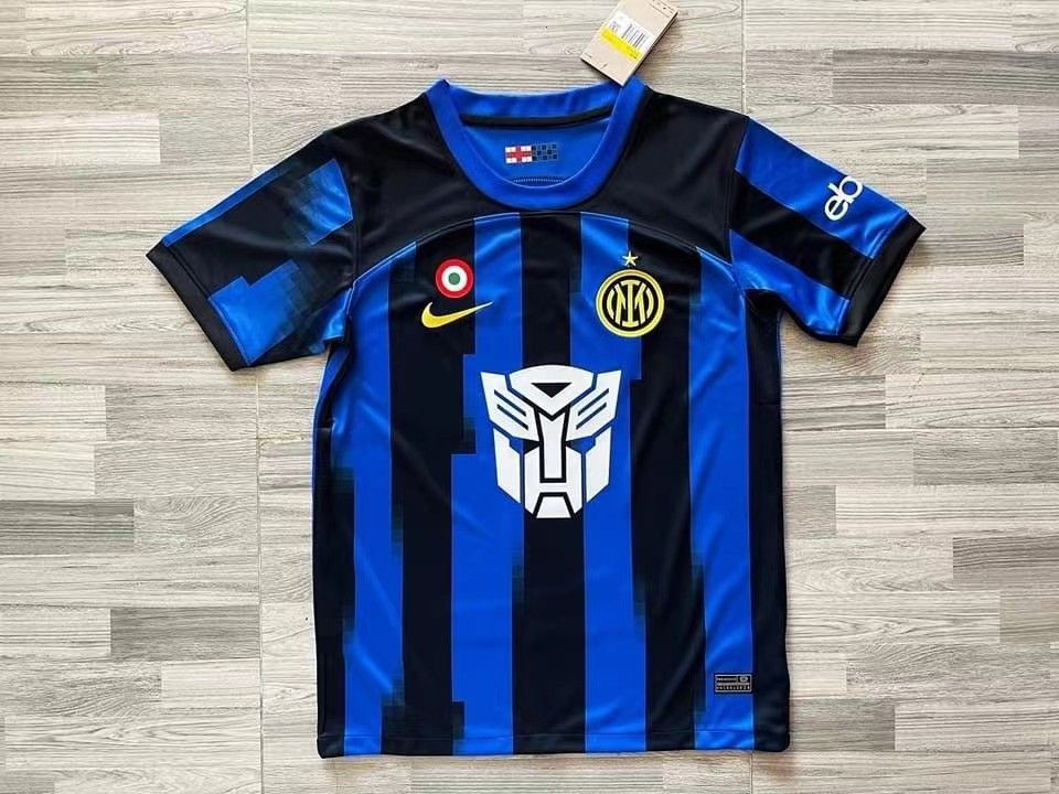 Inter Milan x Transformers 23/24, Men's Fashion, Activewear on Carousell