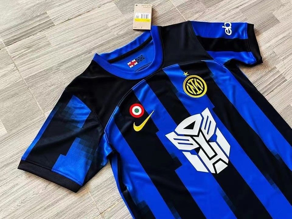 Inter Milan x Transformers 23/24, Men's Fashion, Activewear on Carousell