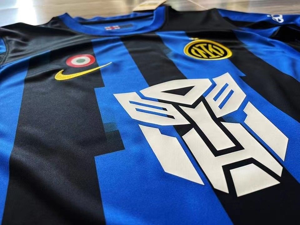 Inter Milan x Transformers 23/24, Men's Fashion, Activewear on Carousell