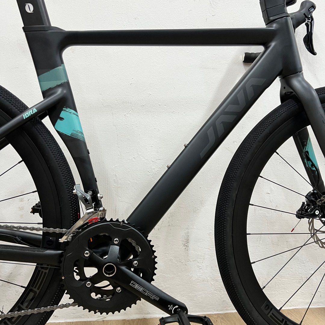 Java gravel bike on off road bike IDRA shimano sora altus gear semi ...