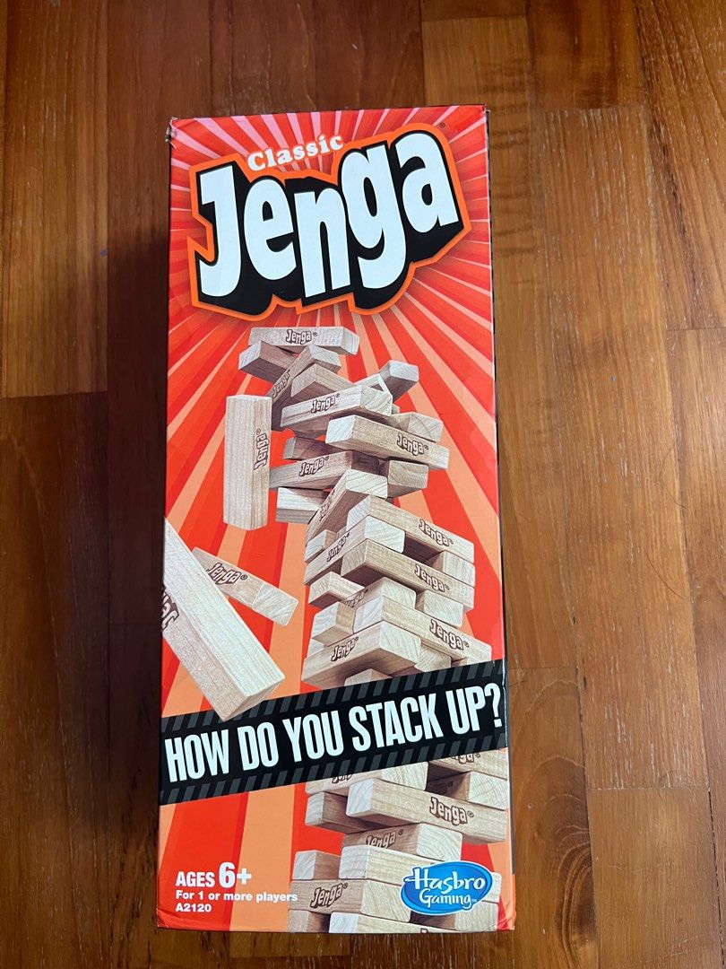 Jenga Bricks, Hobbies & Toys, Toys & Games on Carousell