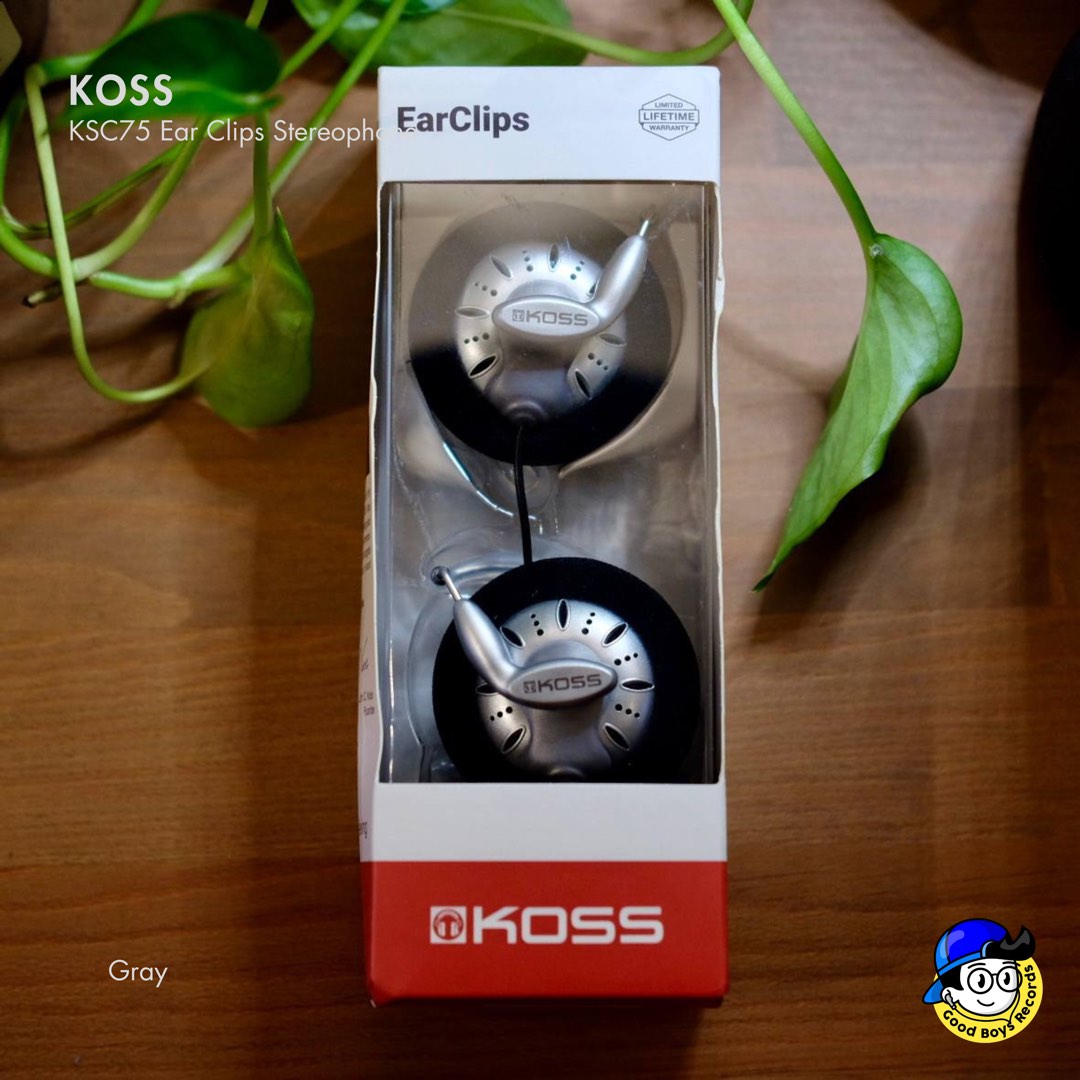 Koss KSC75 Ear Clips Stereophone, Audio, Earphones on Carousell