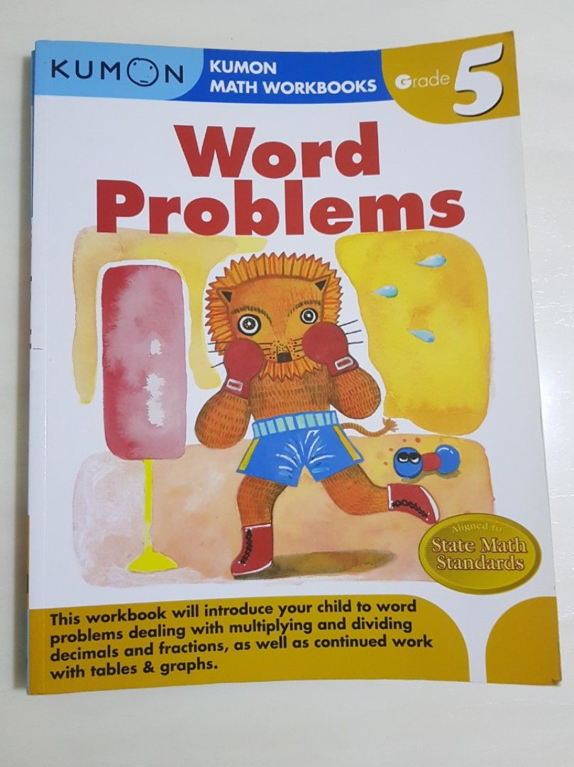 Kumon Math Workbooks Grade 4 and 5, Hobbies & Toys, Books & Magazines ...