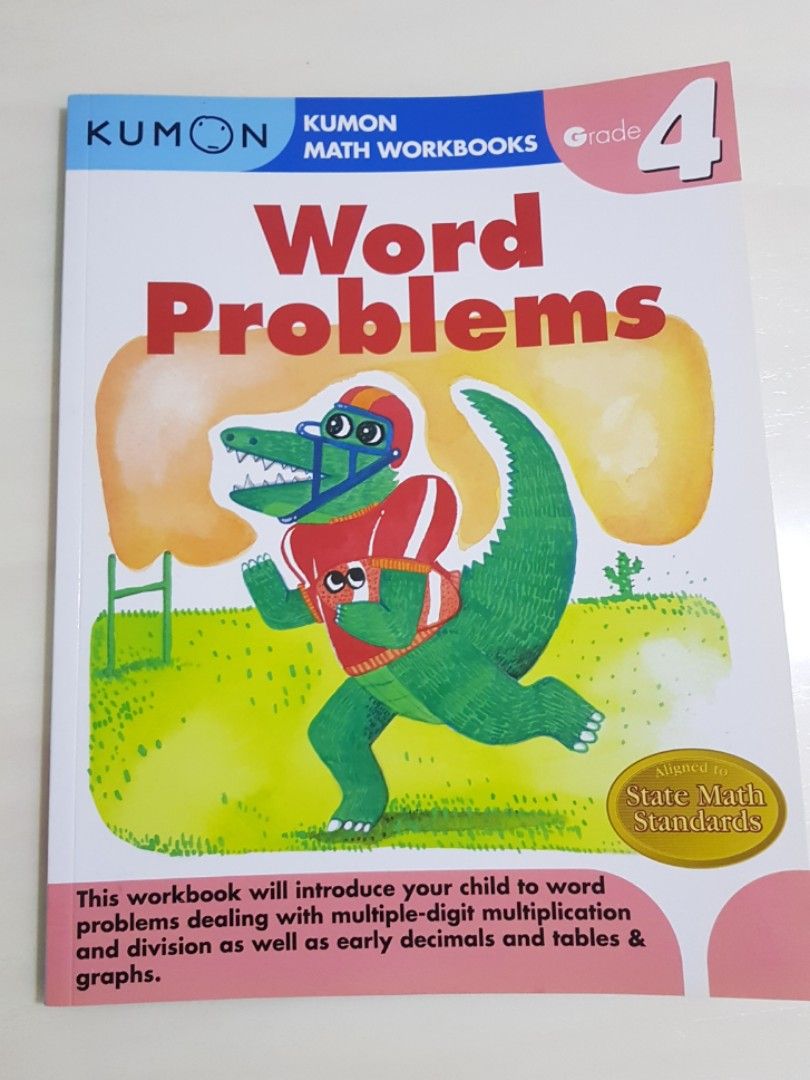 Kumon Math Workbooks Grade 4 and 5, Hobbies & Toys, Books & Magazines ...