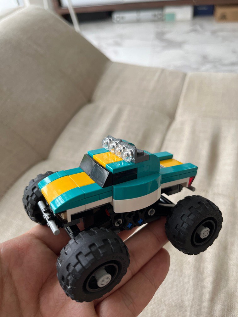 Lego 31101 Monster Truck, Hobbies & Toys, Toys & Games on Carousell