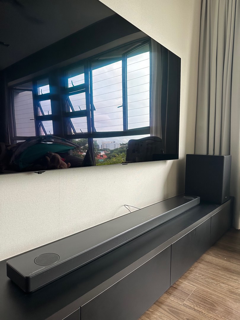 LG SL10YG soundbar with sub and rear speakers (7.1.2), Audio, Soundbars ...