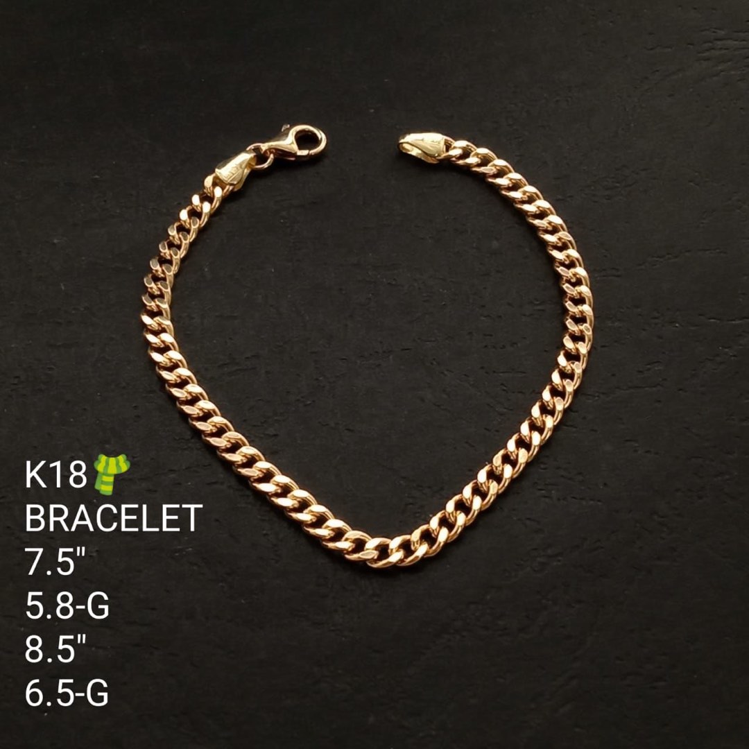 Light Curb Chain Bracelet, Women's Fashion, Jewelry & Organizers ...