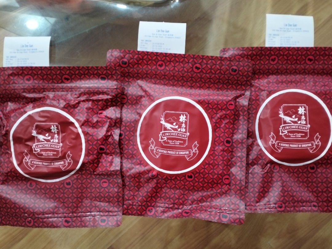 Lim Chee Guan Bak Kwa, Food & Drinks, Packaged & Instant Food on Carousell