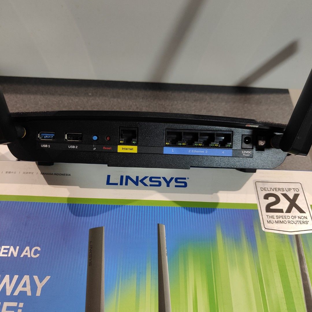 Linksys AC2600 Router, Computers & Tech, Parts & Accessories ...
