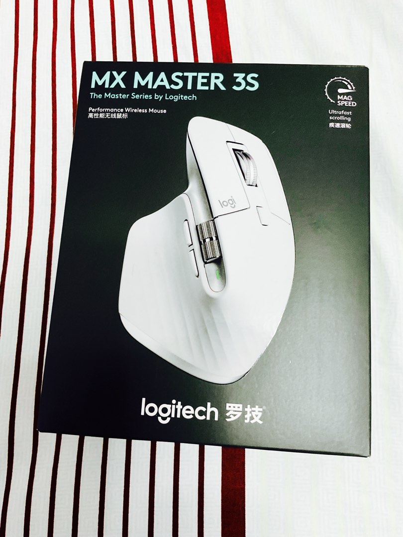 Logitech MX Master 3s white / Grey Bluetooth Mouse Brand New, Computers ...
