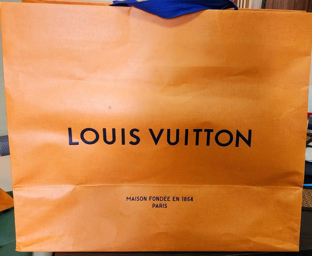 Louis vuitton paper bag, Luxury, Accessories on Carousell