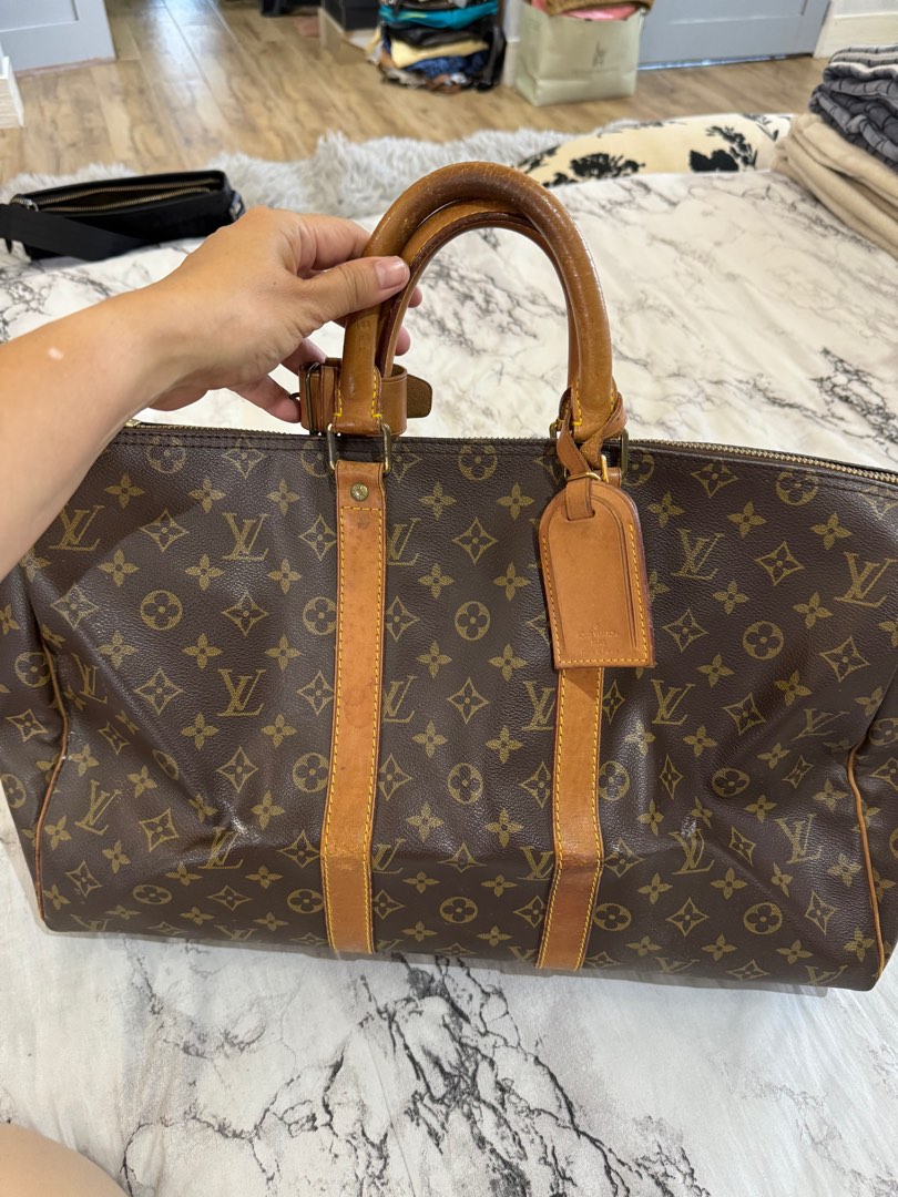 LV Duffle Bag, Luxury, Bags & Wallets on Carousell