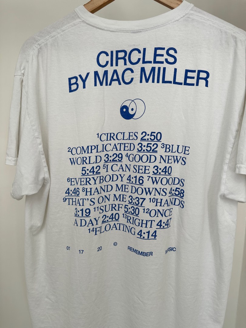 Mac Miller: Swimming Official merch, Men's Fashion, Tops & Sets ...