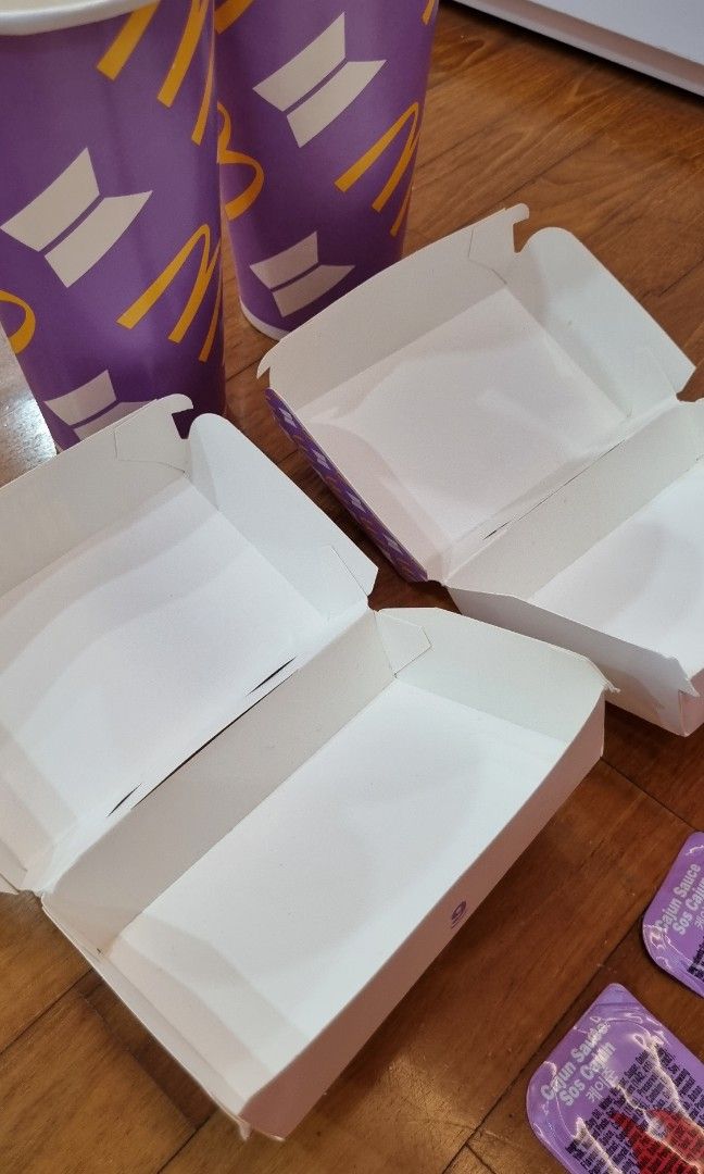 MacDonalds BTS Meal Packaging, Hobbies & Toys, Memorabilia ...