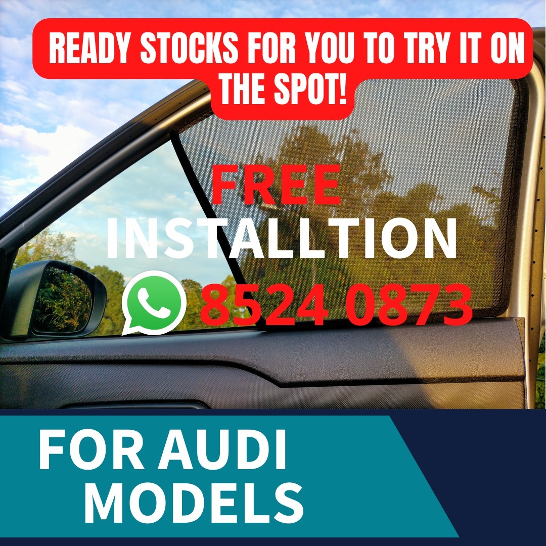 Magnetic sunshade For Audi Magnetic Sunshades forAudi , A1 Sedan, A3/S3 ...