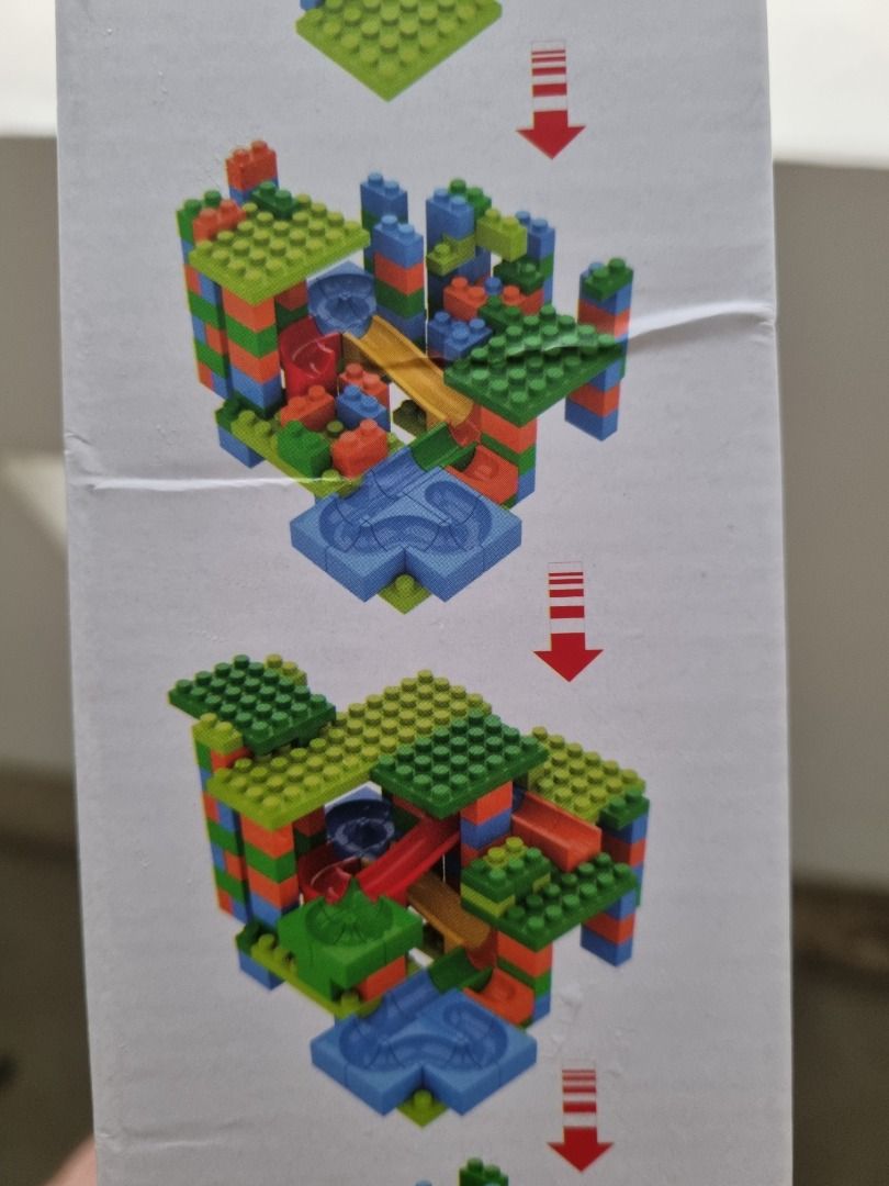 Marble run bricks, Hobbies & Toys, Toys & Games on Carousell