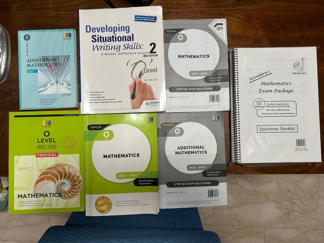 Math O level assessment books, Hobbies & Toys, Books & Magazines ...