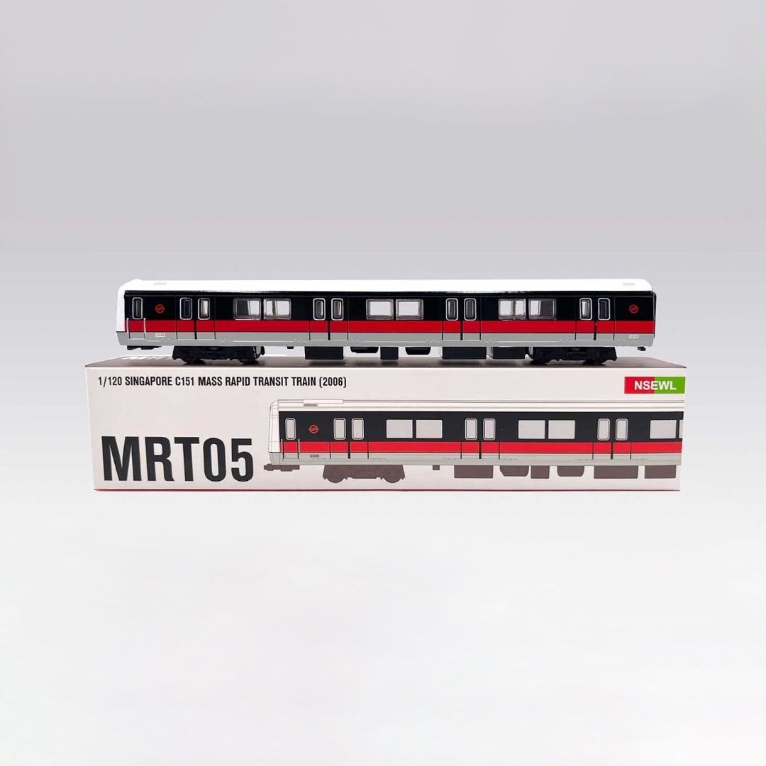 MC SG Train 1/120 MRT City Series (Various Train Model and Service Line ...