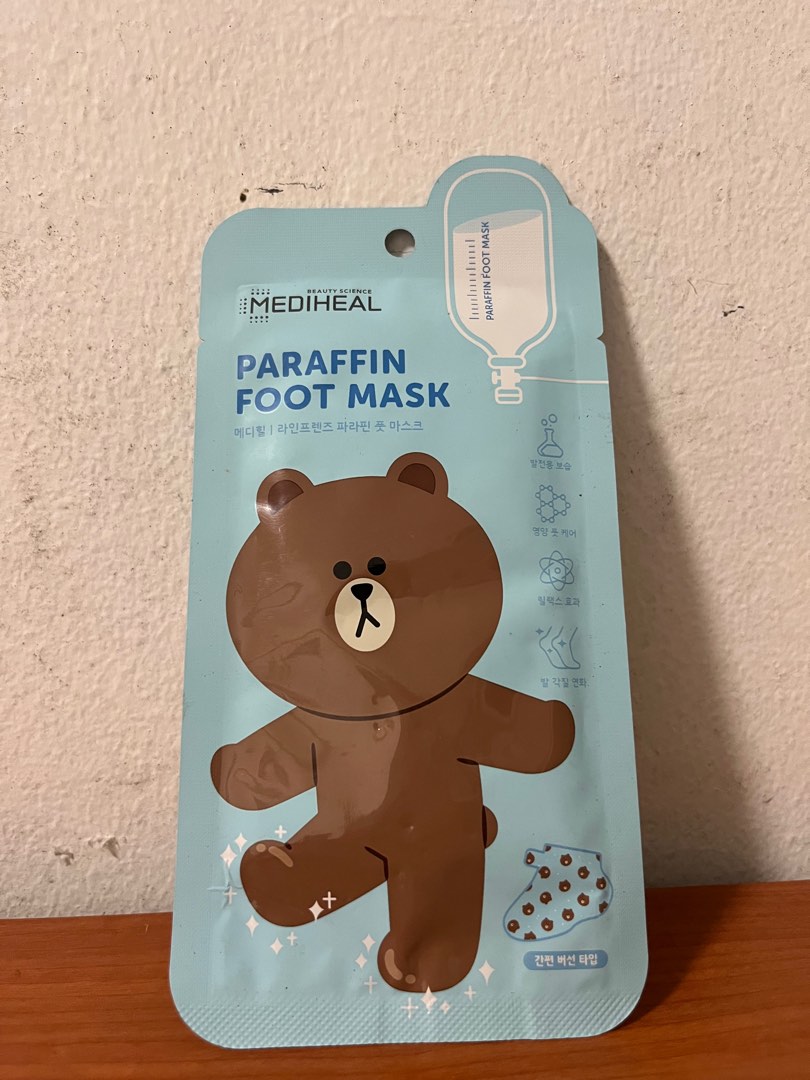 mediheal paraffin foot masks, Health & Nutrition, Face Masks & Face ...