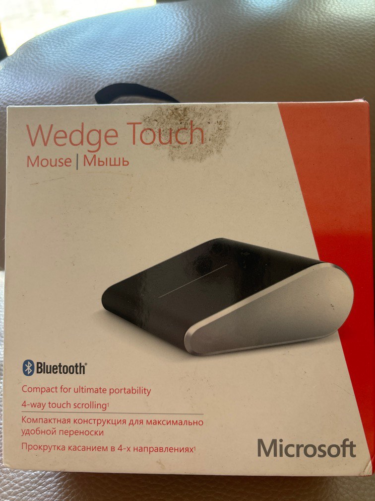 Microsoft Wedge Touch Mouse 觸控 藍芽 滑鼠, 電腦＆科技, 電腦周邊及配件, 電腦滑鼠及相關產品 - Carousell