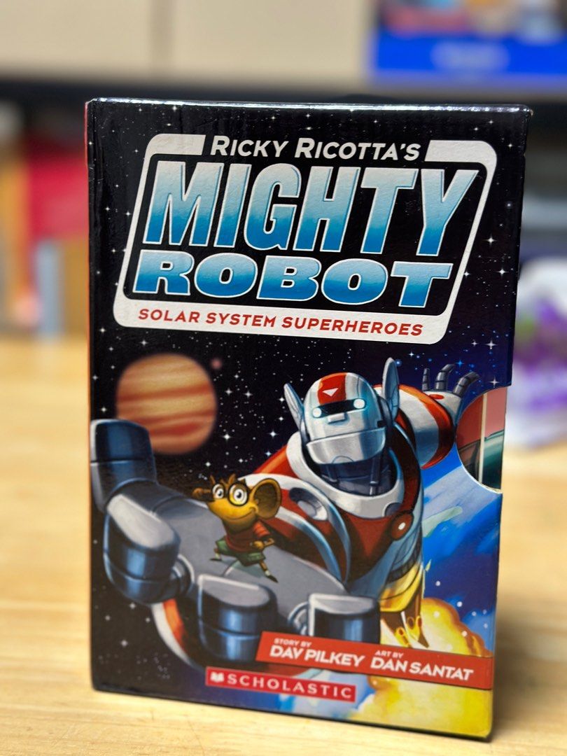 Mighty robot Dav Pilkey, Hobbies & Toys, Books & Magazines, Children's ...