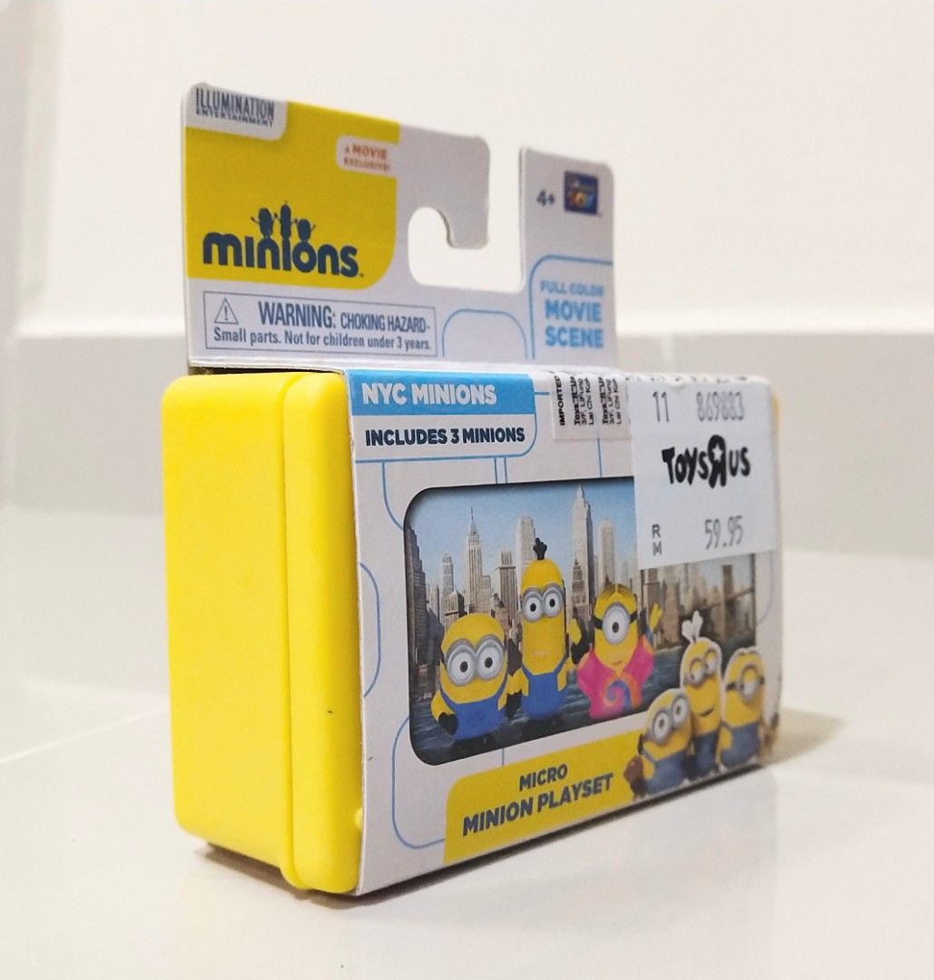 Minions Movie Micro Minion Playset NYC Minions MISB Fixed Price ...