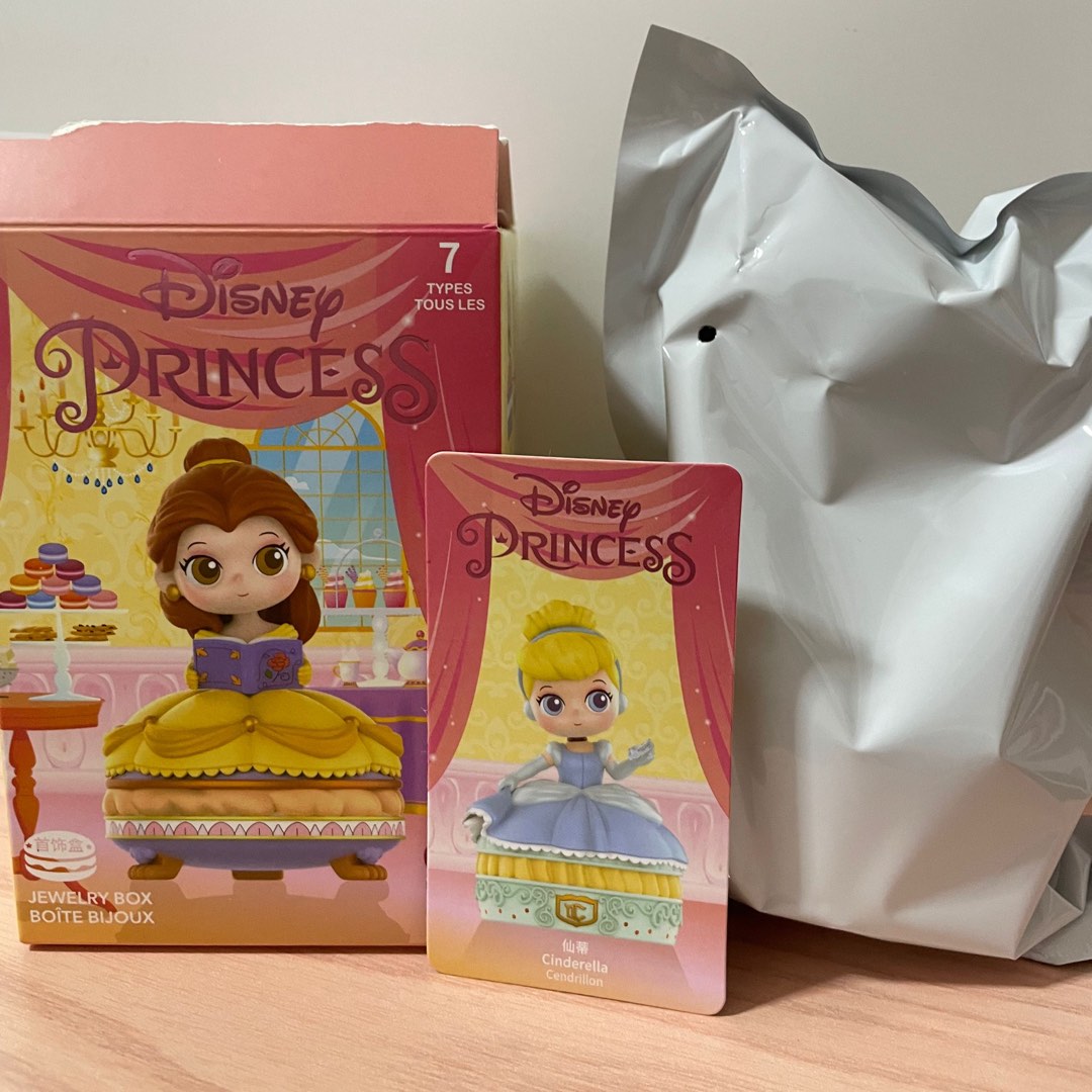 Miniso Disney Princess Jewelry Blindbox (Cinderella), Hobbies & Toys ...