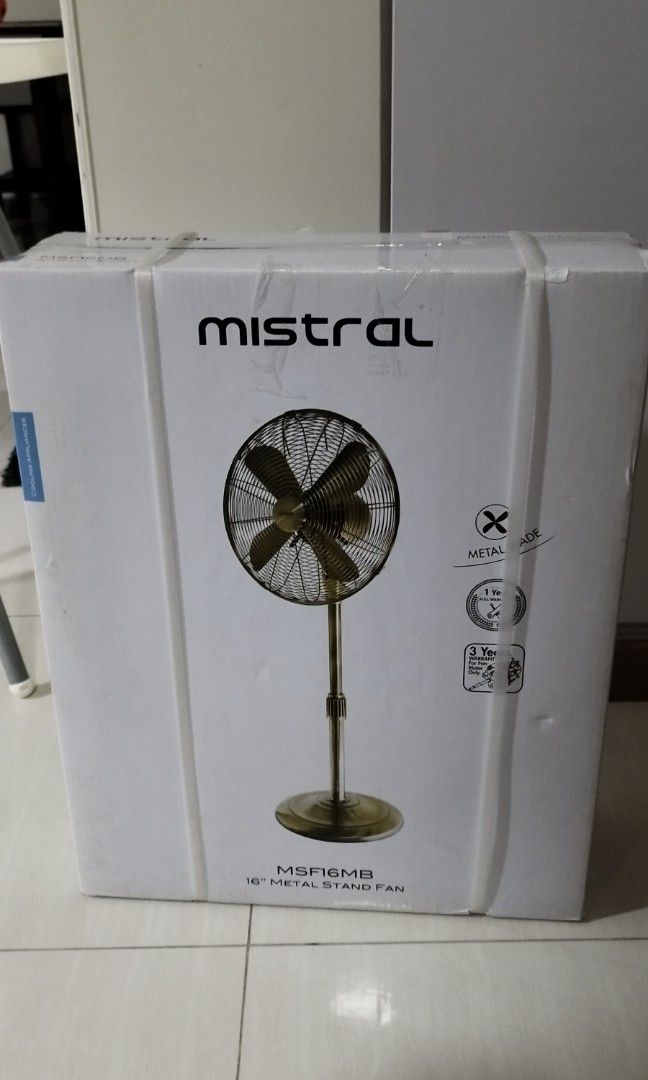 Mistral metal stand fan, Furniture & Home Living, Lighting & Fans, Fans ...