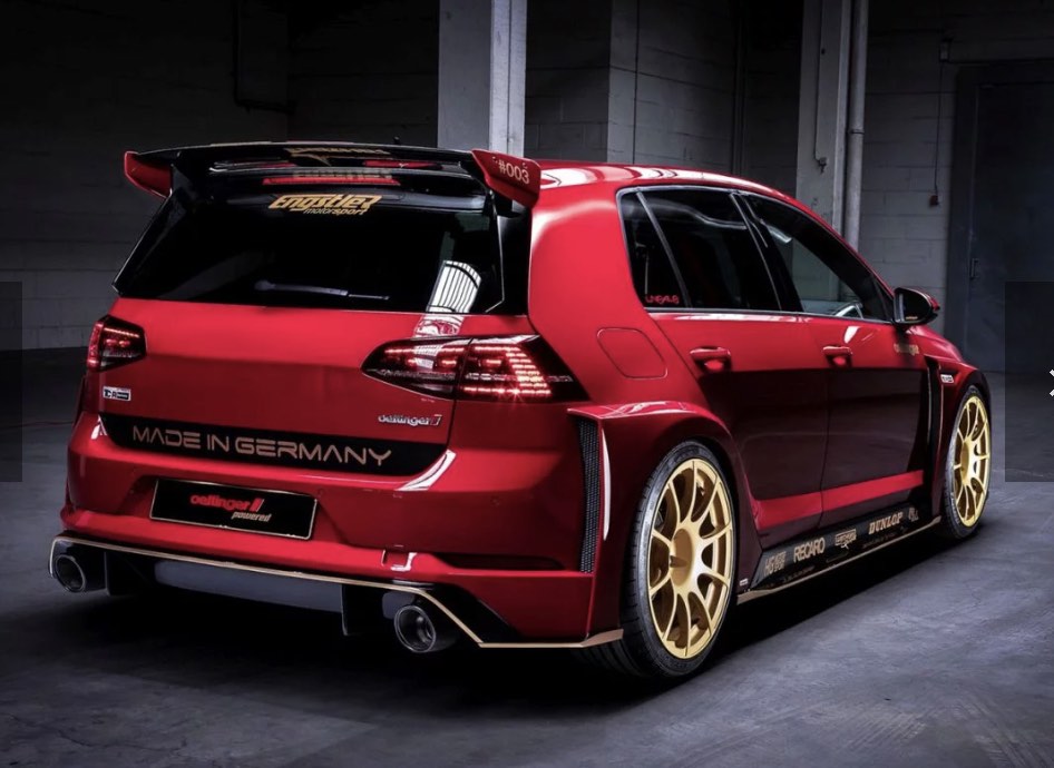 Mk7 Golf Gti R Oettinger TCR wing, Car Accessories, Accessories on ...