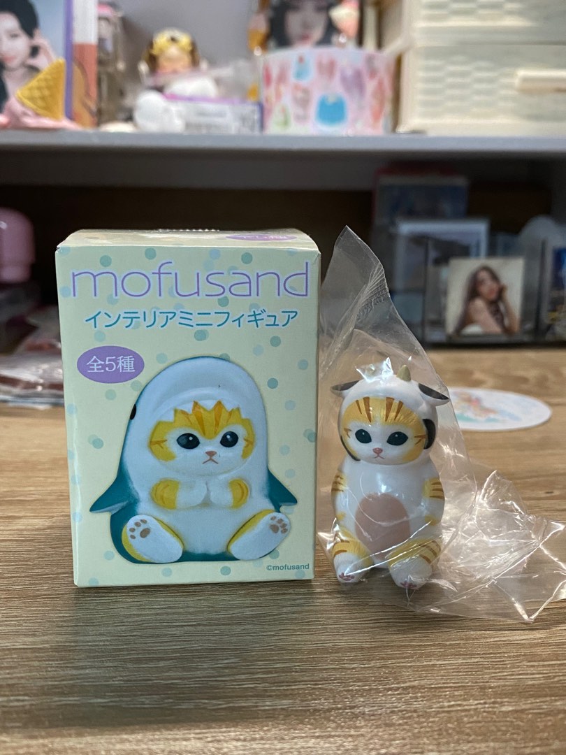 mofusand cow figurine, Hobbies & Toys, Toys & Games on Carousell