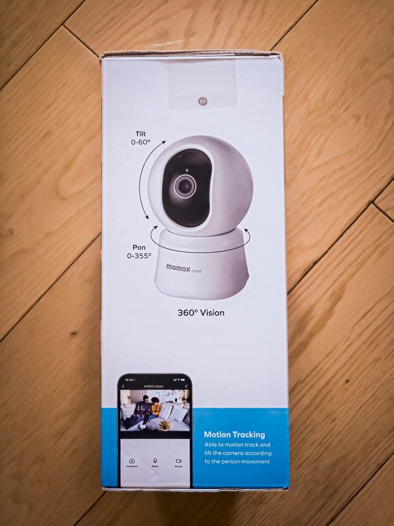 Momax Smart Eye IoT, 傢俬＆家居, 保安及門鎖 , 保安系統及閉路電視 - Carousell