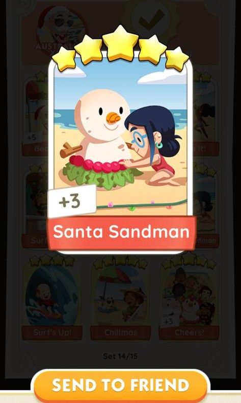 Monopoly Go Santa Sandman, Video Gaming, Video Games, Others on Carousell