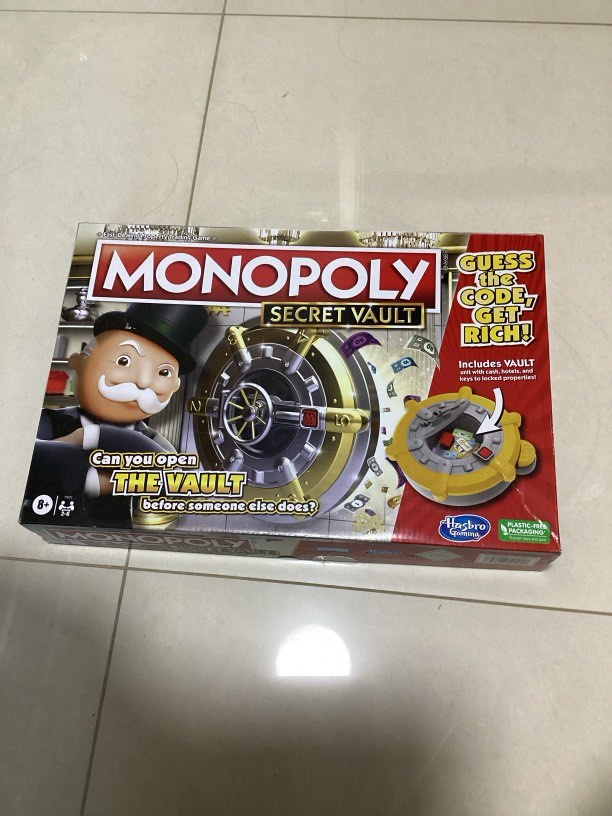 Monopoly(secret vault), Hobbies & Toys, Toys & Games on Carousell