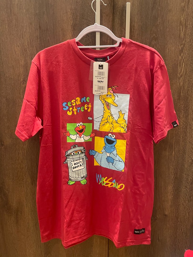 Mossimo Sesame Street Shirt, Women's Fashion, Tops, Shirts on Carousell