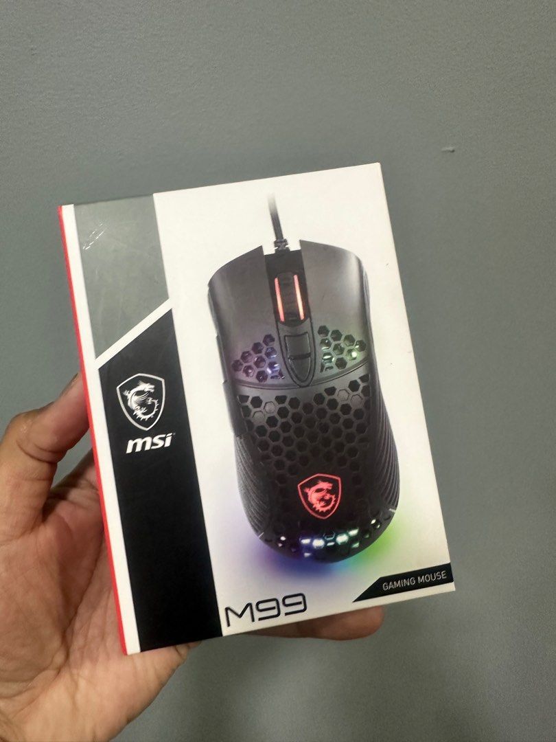 MSI M99 wired mouse, Computers & Tech, Parts & Accessories, Mouse ...