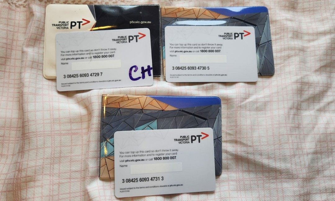 Myki card (Public Transport Victoria), Hobbies & Toys, Travel, Travel ...