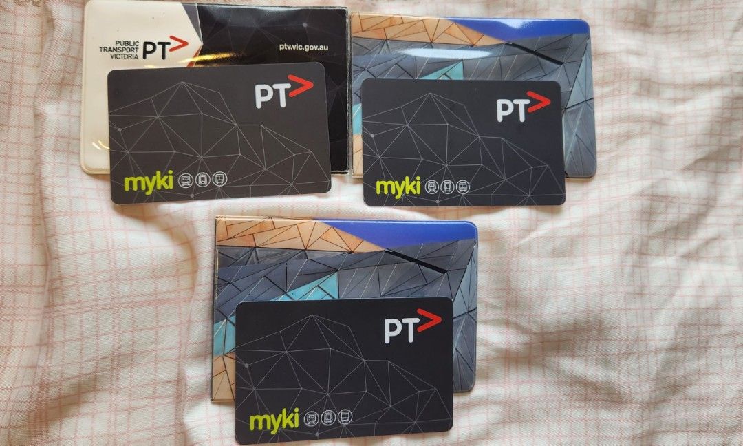 Myki card (Public Transport Victoria), Hobbies & Toys, Travel, Travel ...