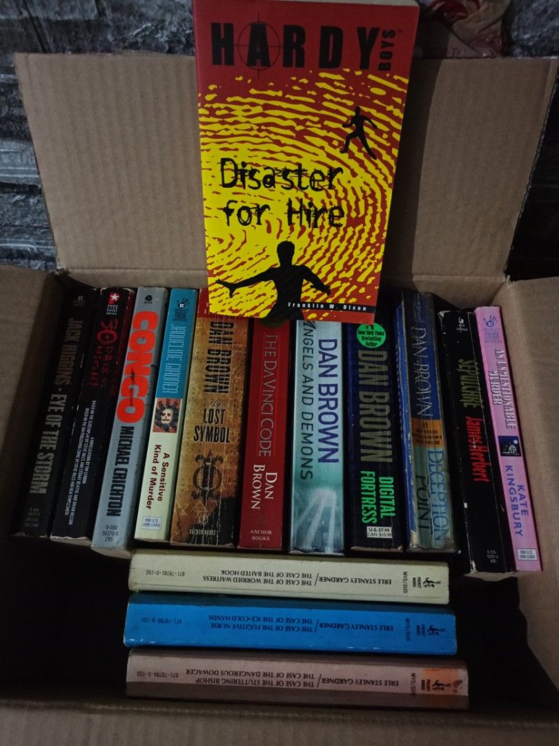 Mystery Book Bundle, Hobbies & Toys, Books & Magazines, Fiction & Non ...