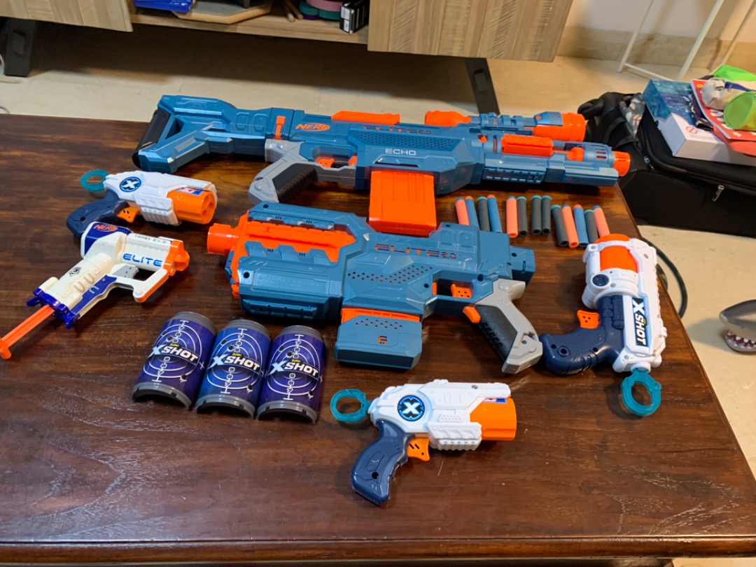 Nerf gun action pack, Hobbies & Toys, Toys & Games on Carousell