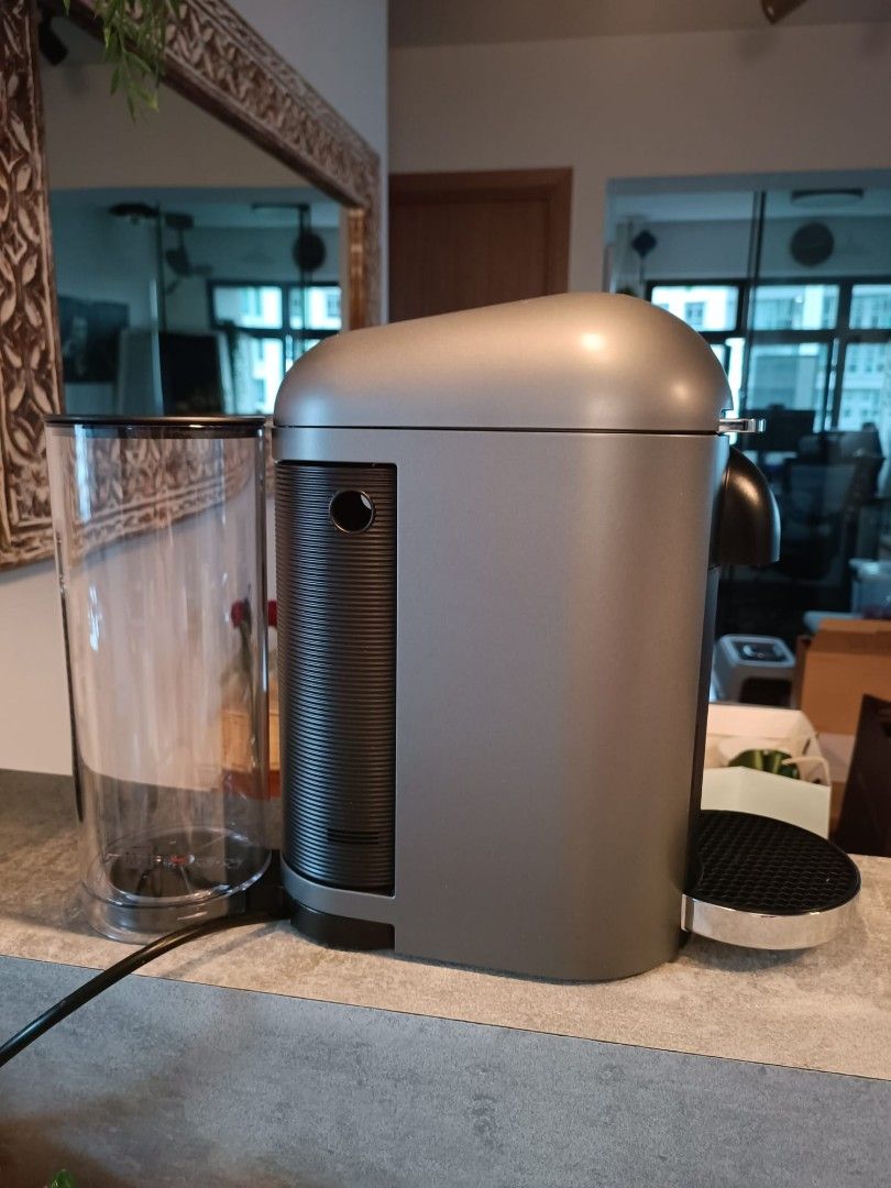 Nespresso VertuoPlus (Grey), TV & Home Appliances, Kitchen Appliances ...