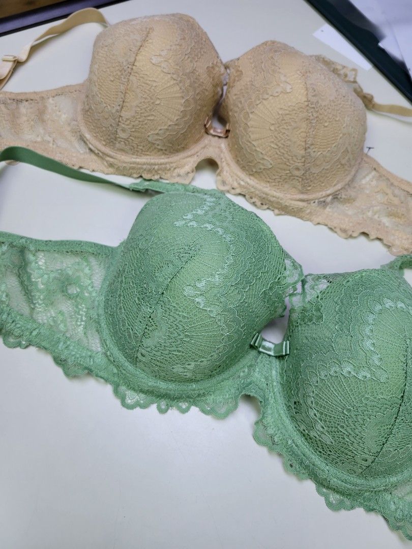 new big size 70F padded lace bra with wire , buy two $1000, 女裝, 內衣和休閒服 ...