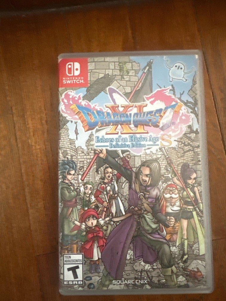 Nintendo switch game dragon quest treasure echoes of an elusive age ...
