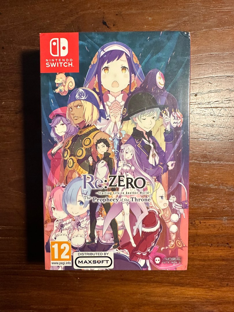Brand new Nintendo Switch Games Re:ZERO, Hobbies & Toys, Toys & Games ...